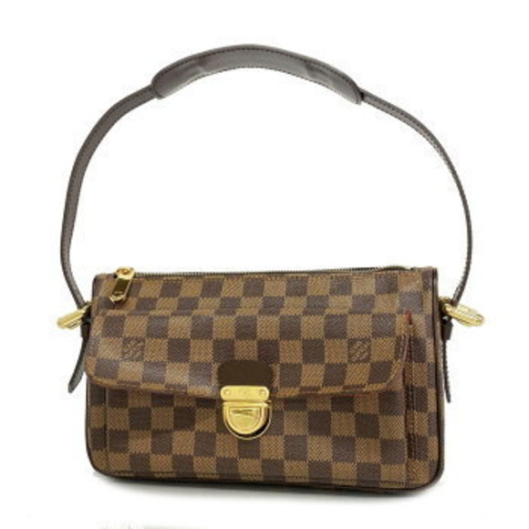 Louis Vuitton | Bags | Louis Vuitton Damier Ravello Gm Ebene Brown ...